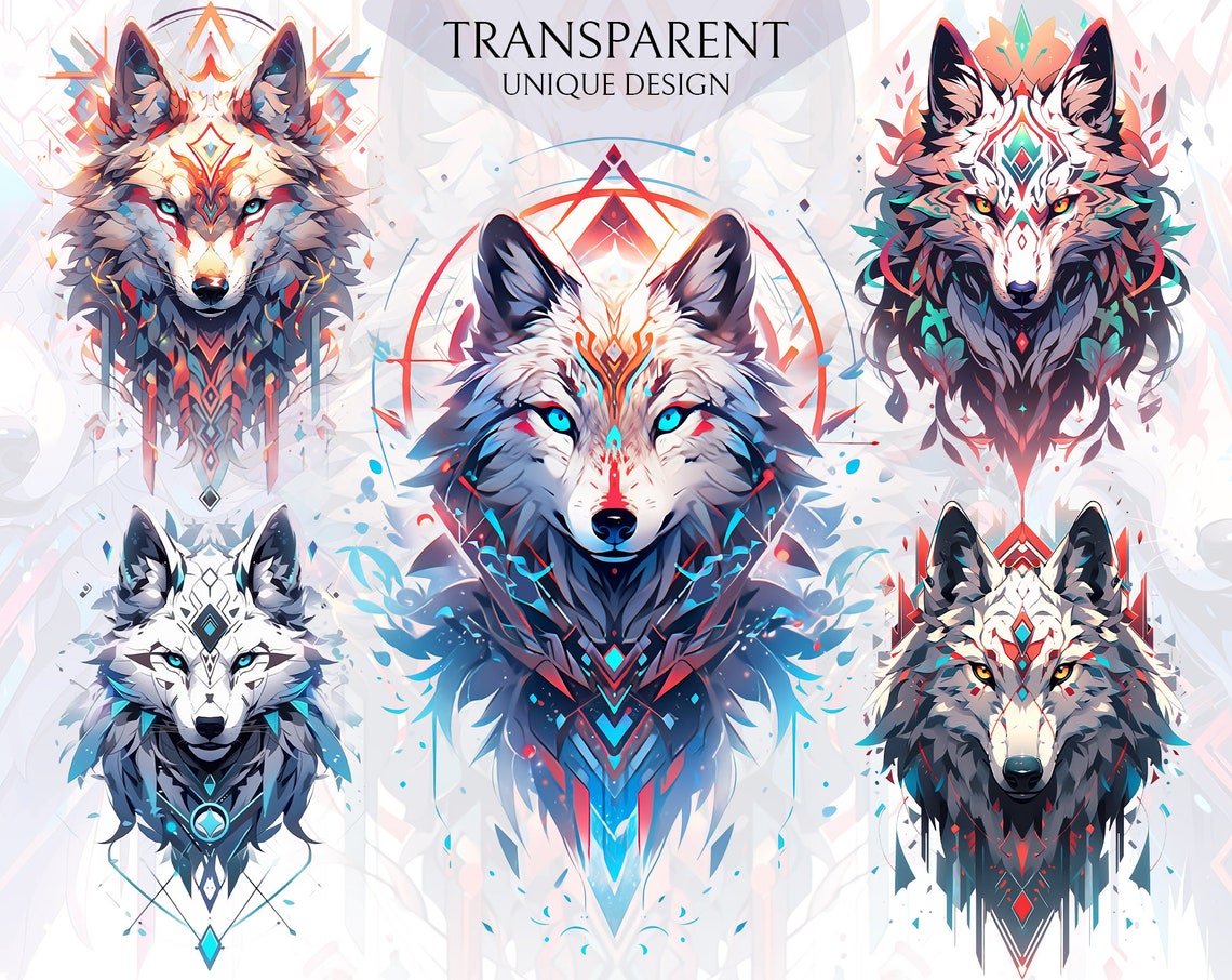 Fantasy Wolf Head , 19 PNG Legendary Art, Transparent Background ...