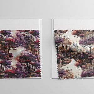 28 Purple Magical Forest Digital Paper - Immerse Your Creations in ...