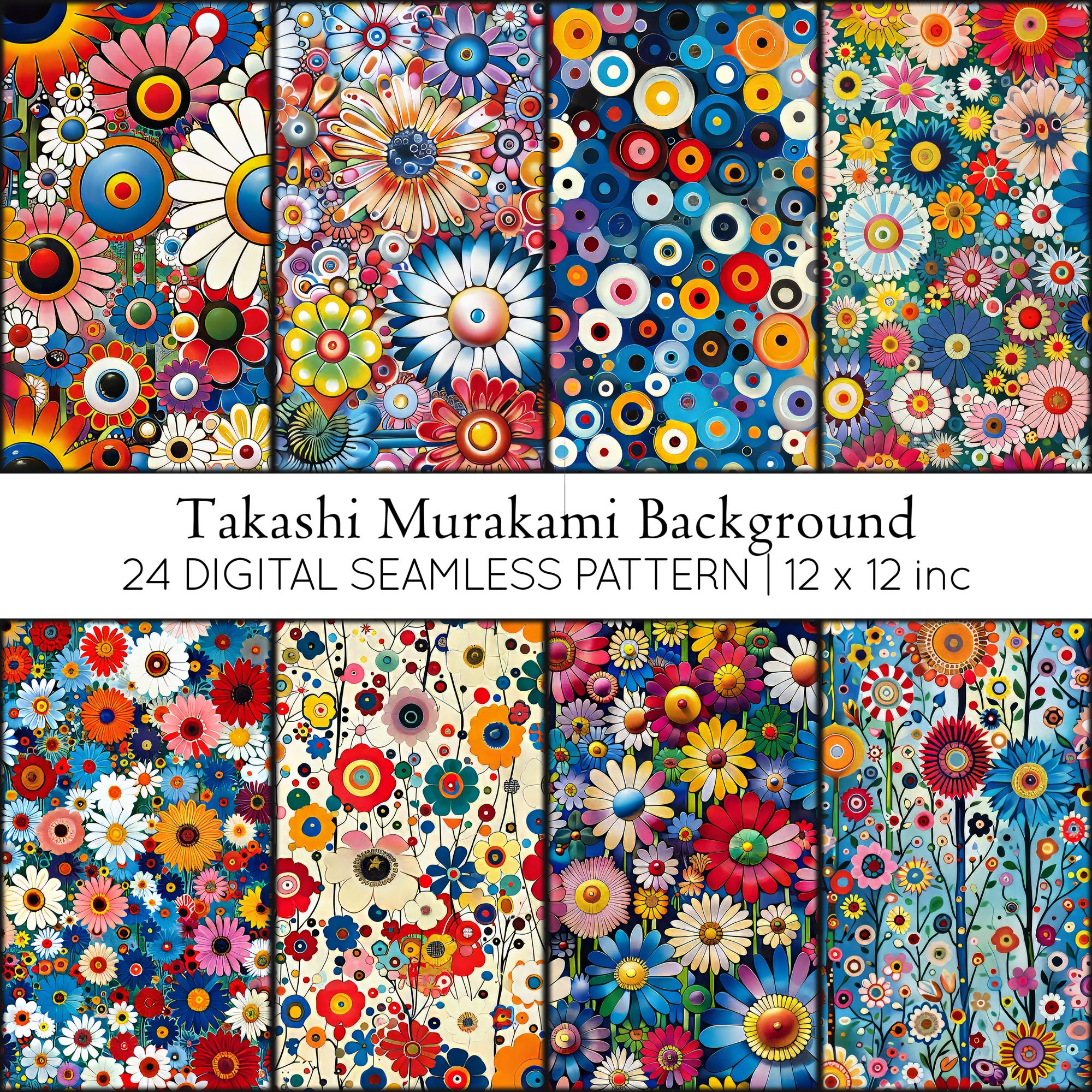 Takashi Murakami Art Wallpaper