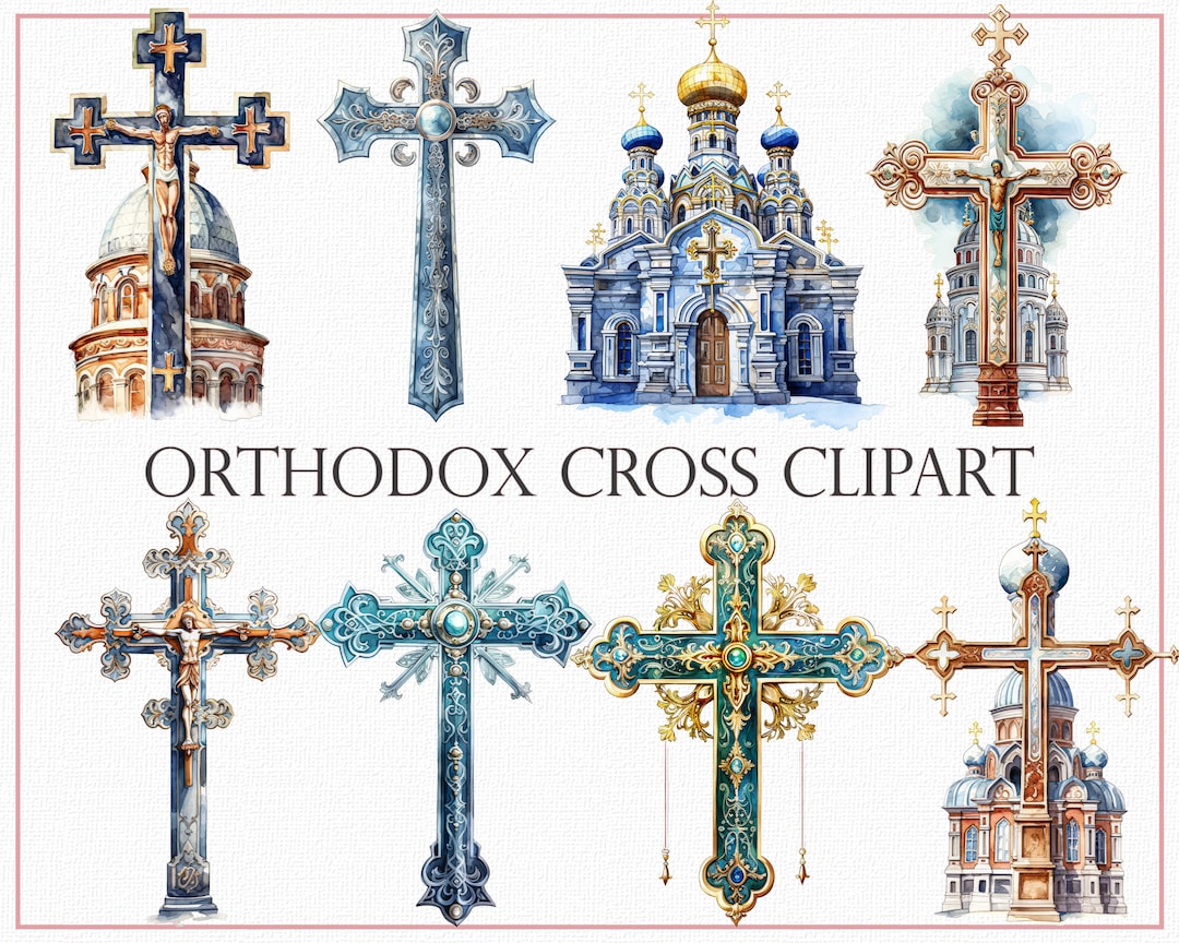Orthodox Cross Clipart, Religious Symbol, Christian Icon, Christian ...