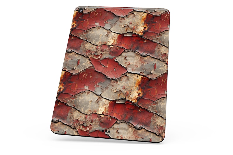 20 Red Terra Fracture Texture Seamless Pattern – Earthy, Rustic Digital ...