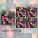 Colorful Hippie Boho, 20 Colorful Bohemian Texture Seamless Repeat ...