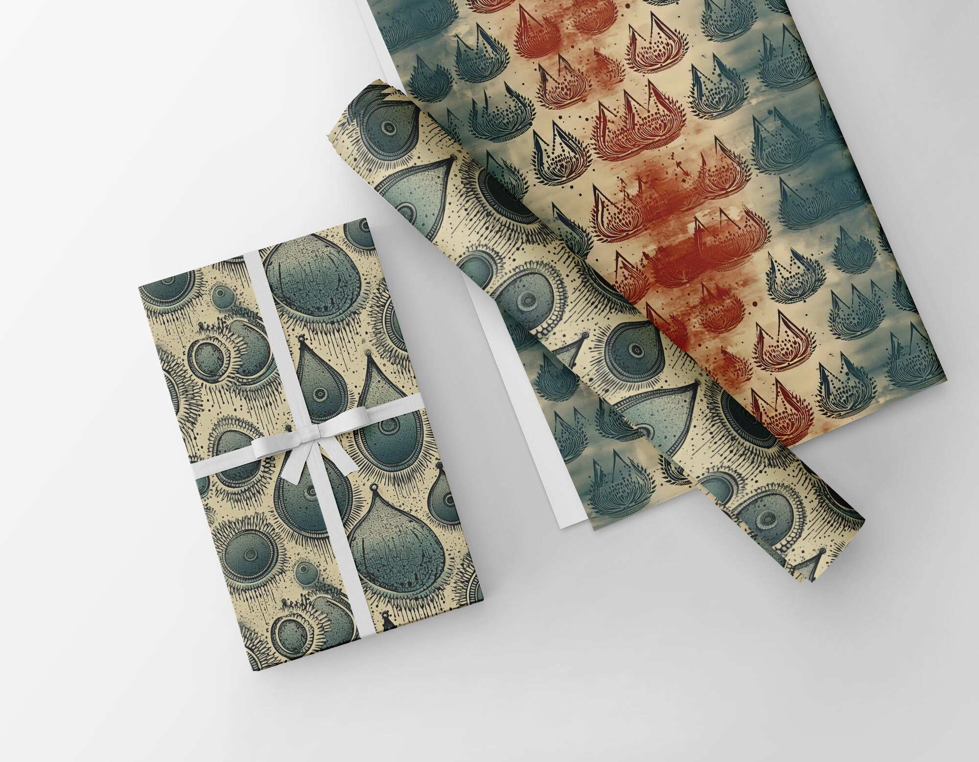 Watercolor Boho Rain Drops, 25 Bohemian Raindrop Design Texture ...