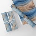 31 Blue Natural Wood With Grain Texture Digital Paper, Repeated Pattern ...