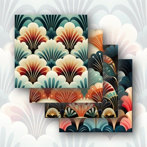 27 Fan Pattern Digital Paper - Create Stunning Designs With These ...