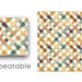 19 Pastel Woven Patchwork Seamless Patterns - Soft Digital Designs for ...
