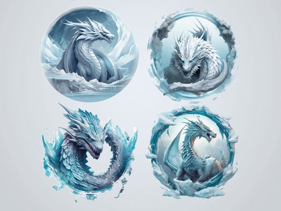 Ice Dragon Png