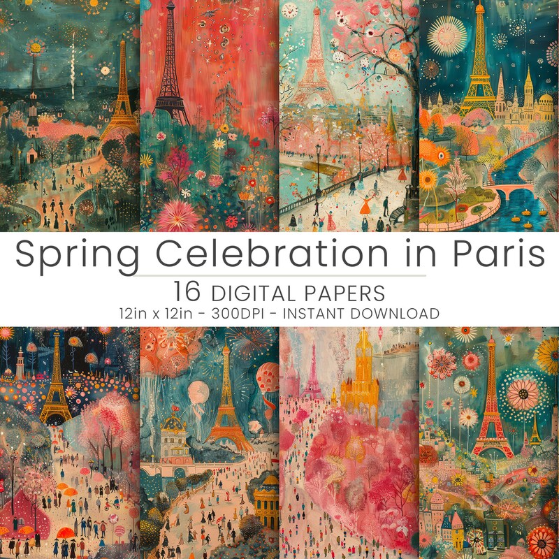 Spring in Paris - Etsy