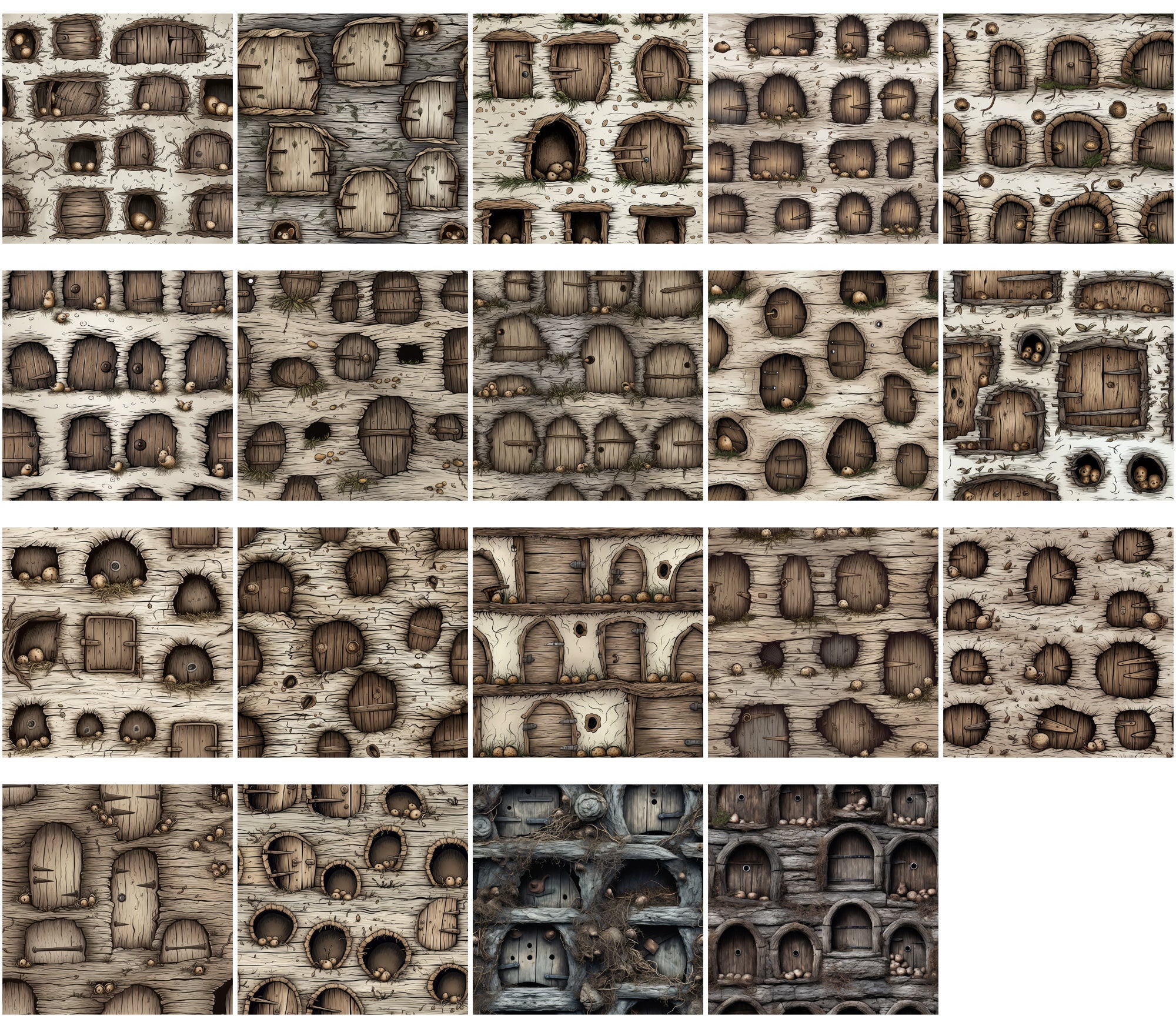 19 Mouse Gate Digital Paper Enchant Your Creations With Whimsical Charm ...