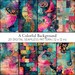 Colorful Hippie Boho, 20 Colorful Bohemian Texture Seamless Repeat ...