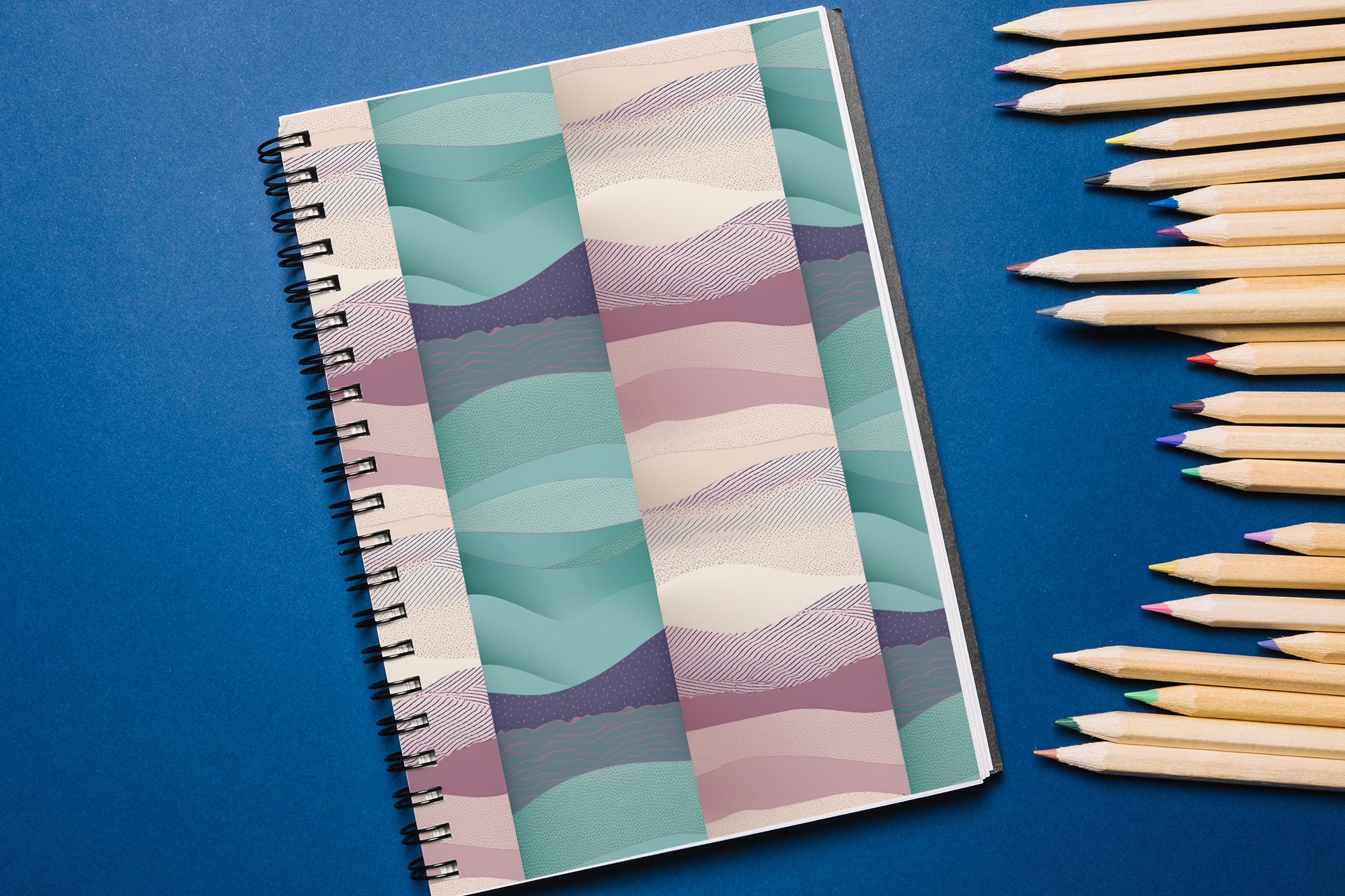 24 Various Colored Papers Digital Paper, Digital Paper, JPG, Instant ...