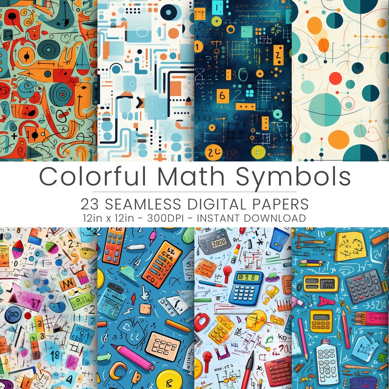 Math Clip Art - Etsy