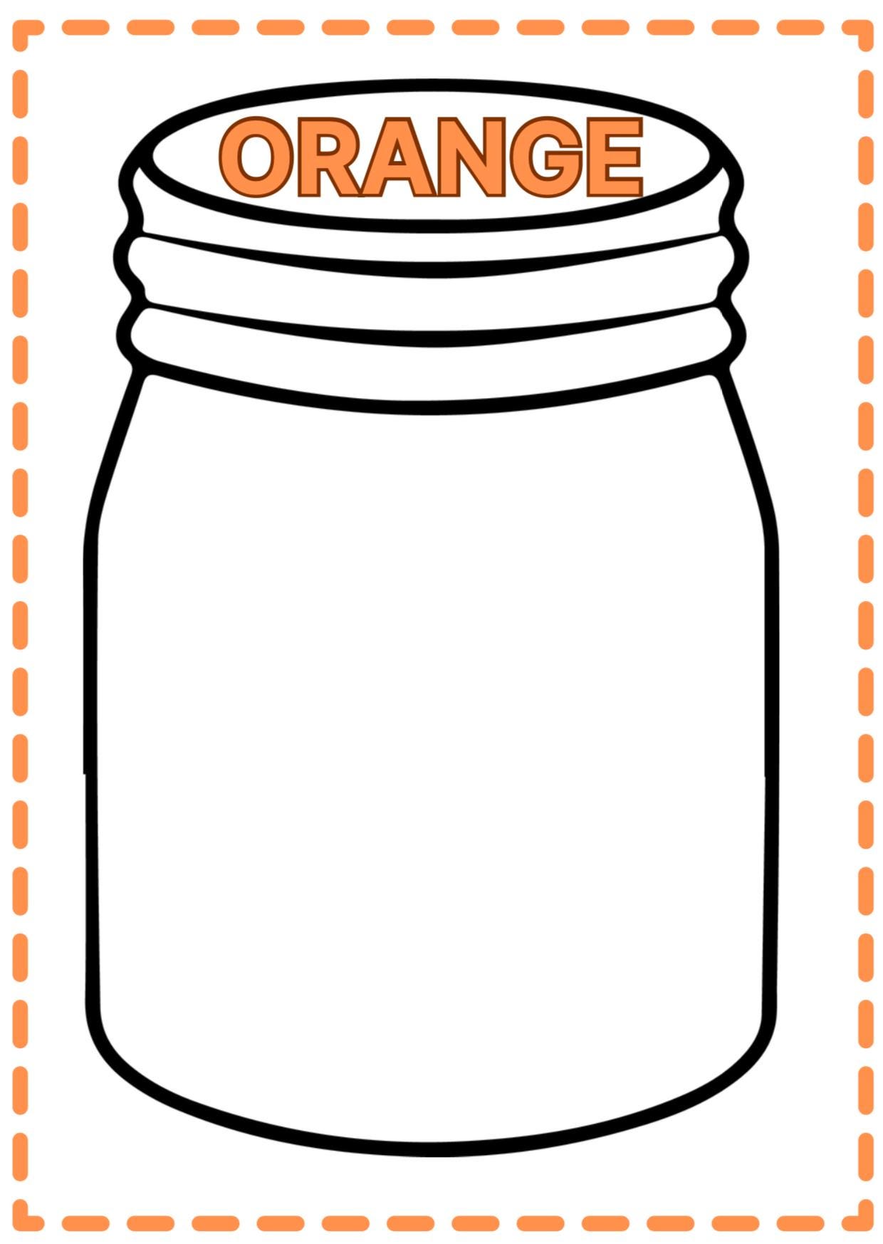 Classroom Color Sorting Jars | Color Matching Activity | Instant ...