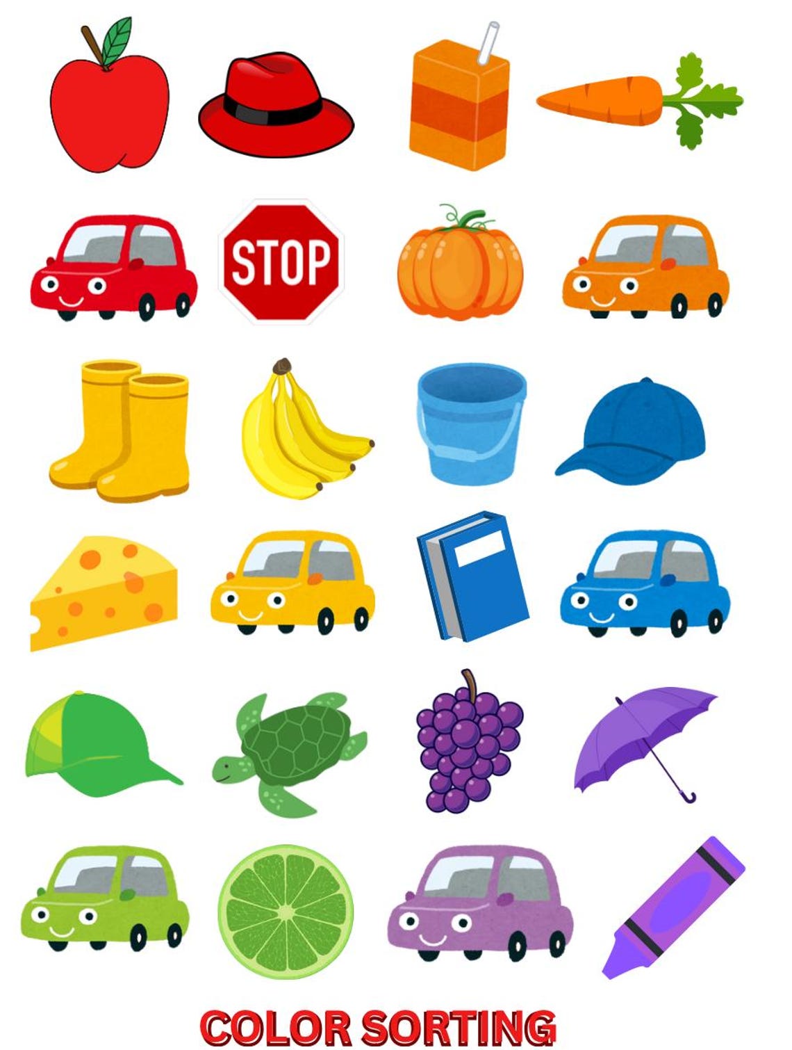 Classroom Color Sorting Jars | Color Matching Activity | Instant ...