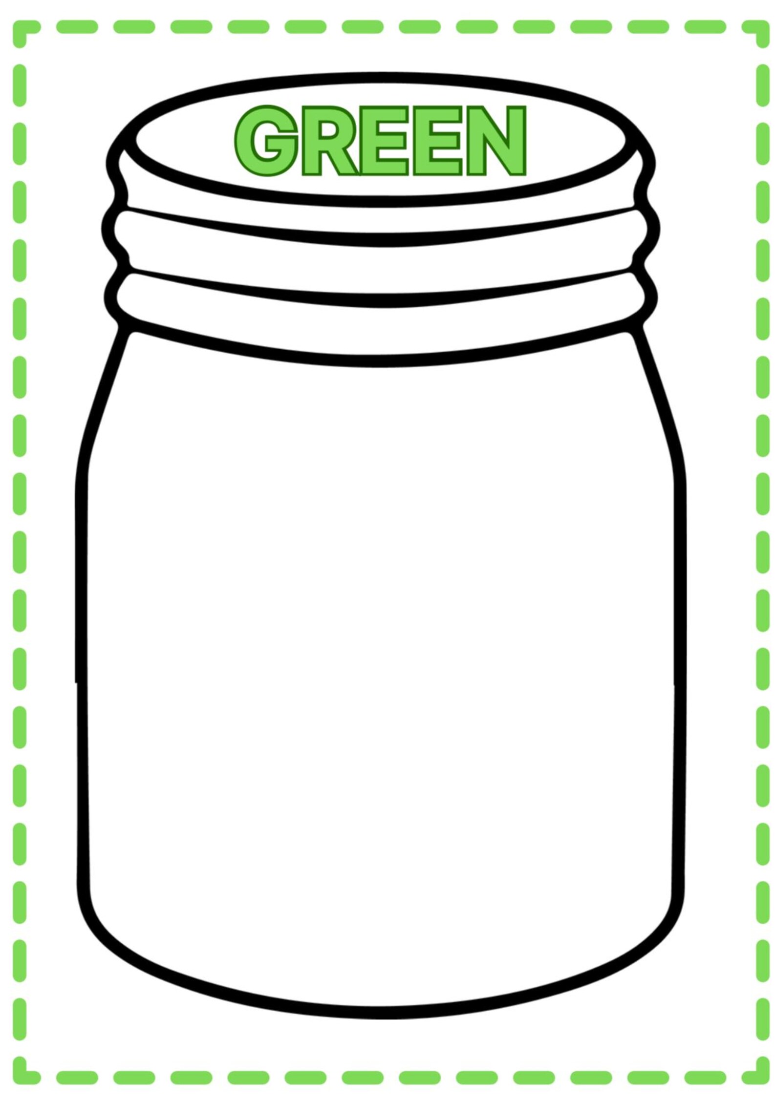 Classroom Color Sorting Jars | Color Matching Activity | Instant ...