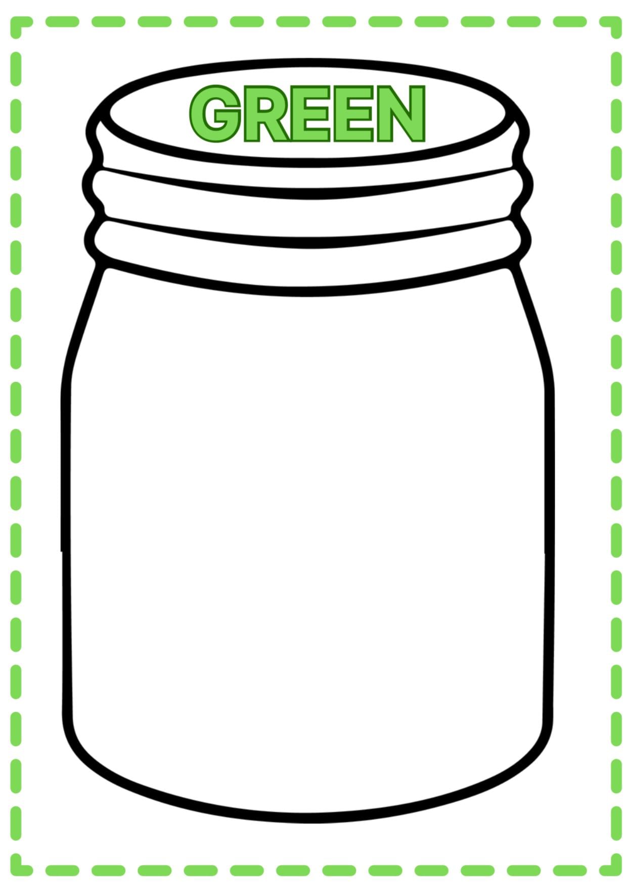 Classroom Color Sorting Jars | Color Matching Activity | Instant ...