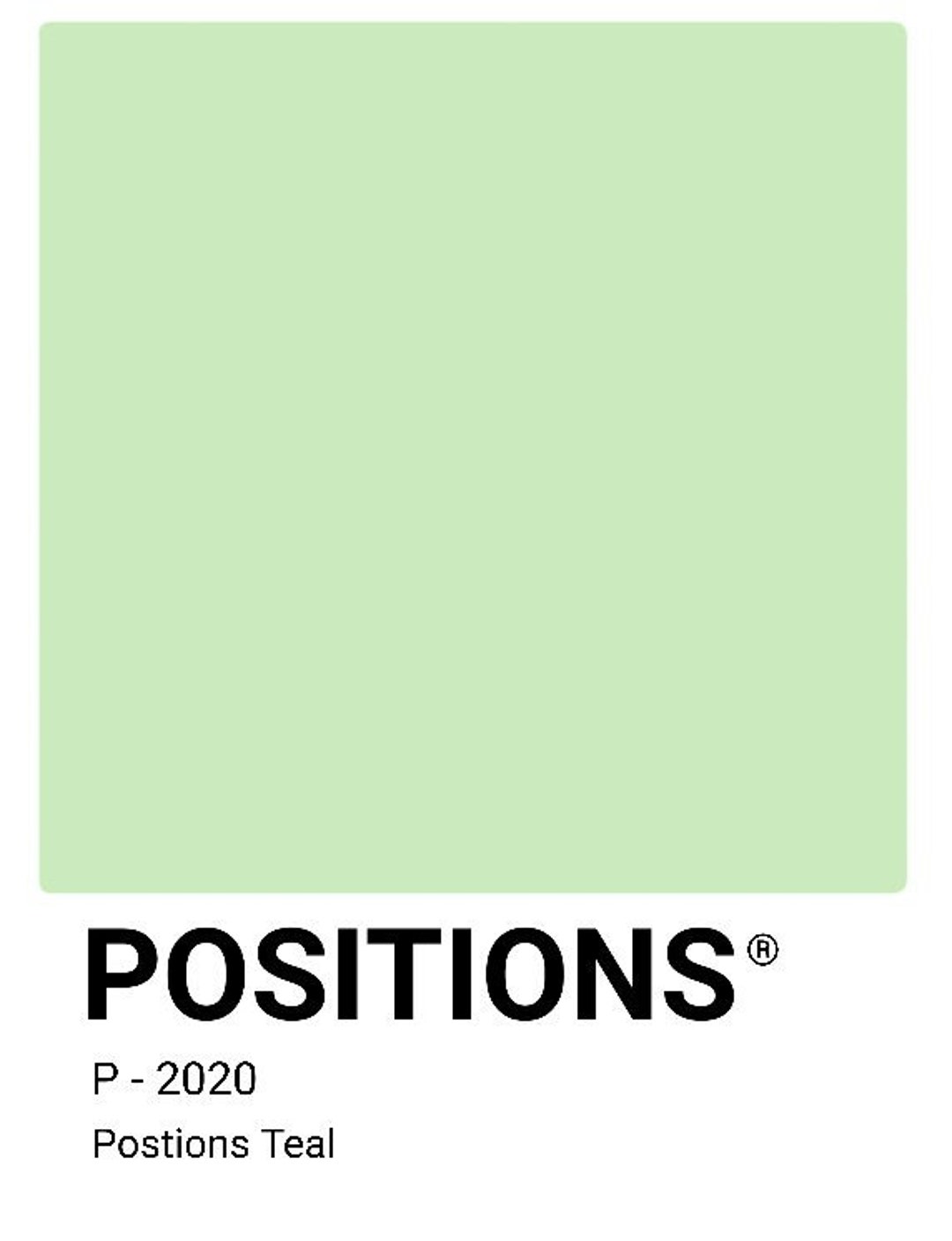 Positions Colour Palette Print - Etsy