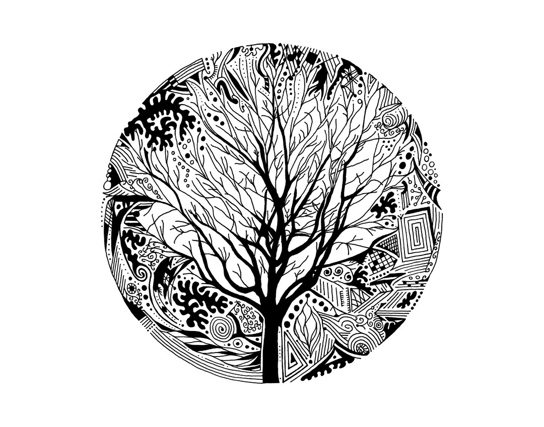 Marginalia - Pen and Paper Drawing - High Quality Print - Etsy