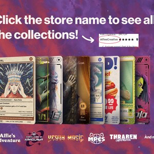 Wraith MTG Tokens X3 Alfie's Adventure AA116 - Etsy