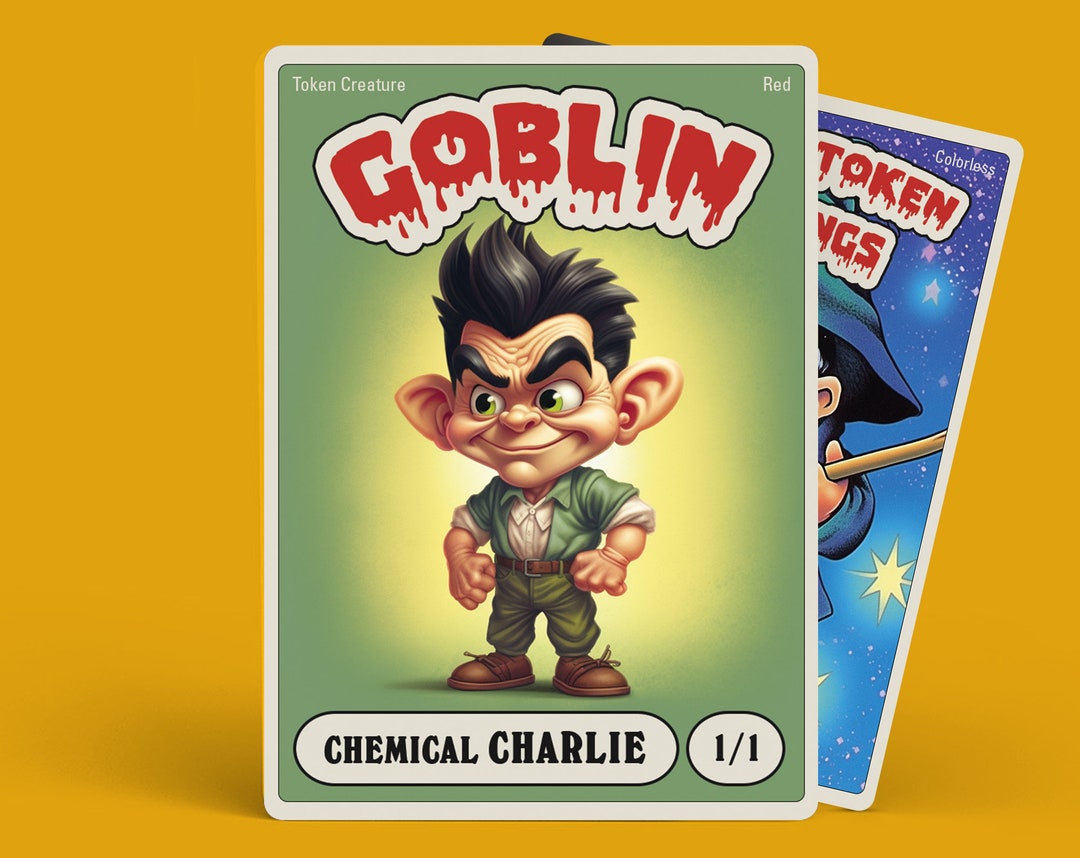 Goblin Token 1/1 X3 for Magic Garbage Token Younglings GK7 - Etsy