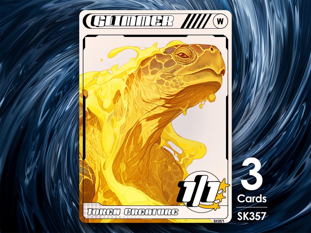 Glimmer Token X3 for Mtg - Street Clans by Alfie SK357 - Etsy