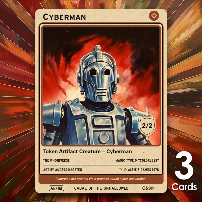 Doctor Who Cyberman - Etsy