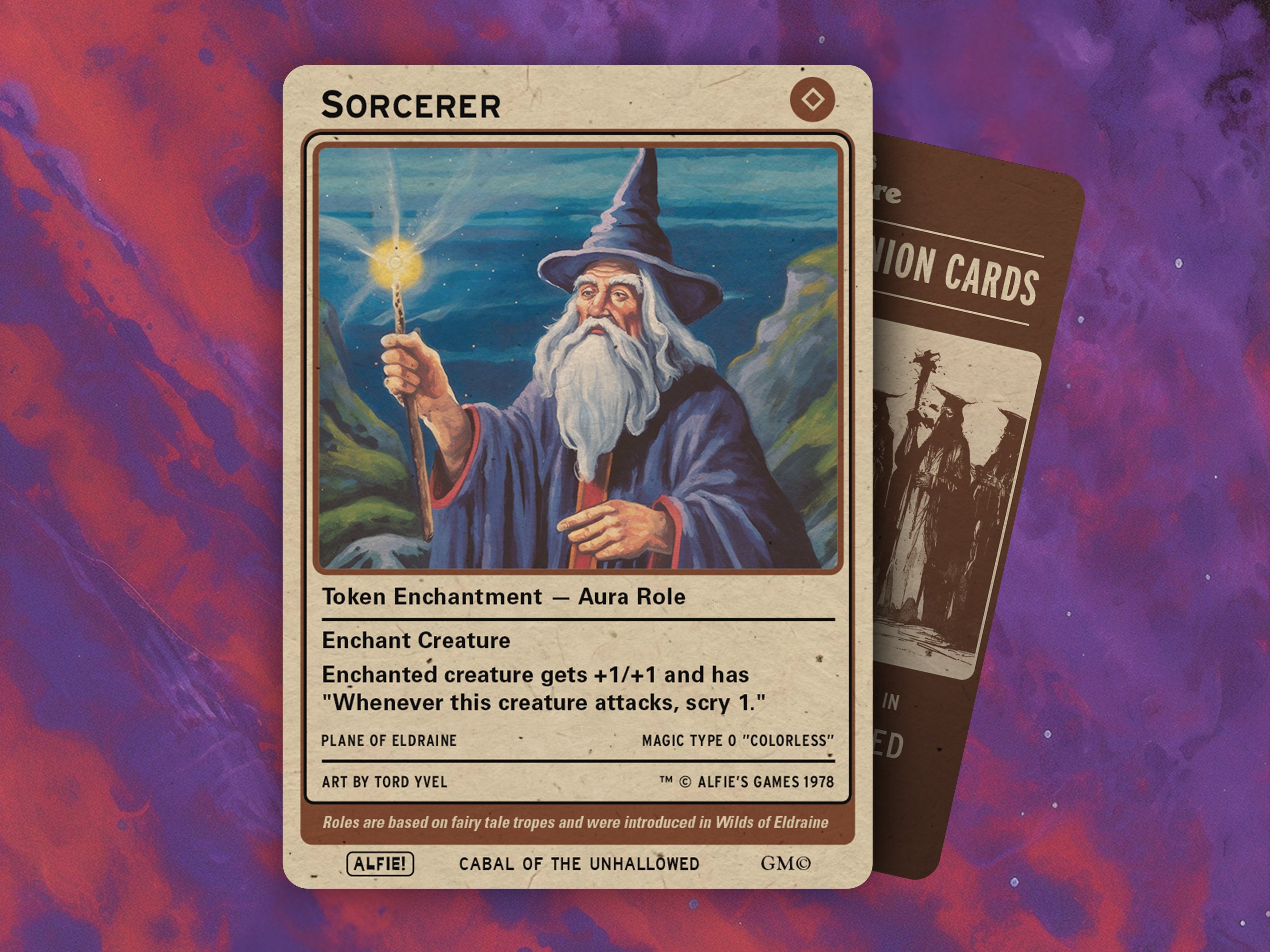 Paquete de fichas de los 7 roles para Magic La aventura de - Etsy España