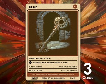 PACK 10 CLUE TOKENS - Etsy
