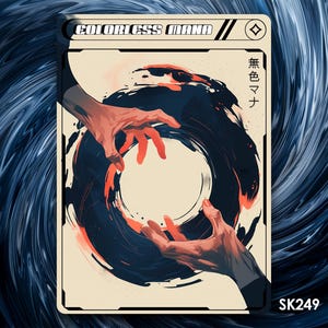 Colorless Mana Counter Token for Mtg - Street Clans by Alfie SK249 - Etsy