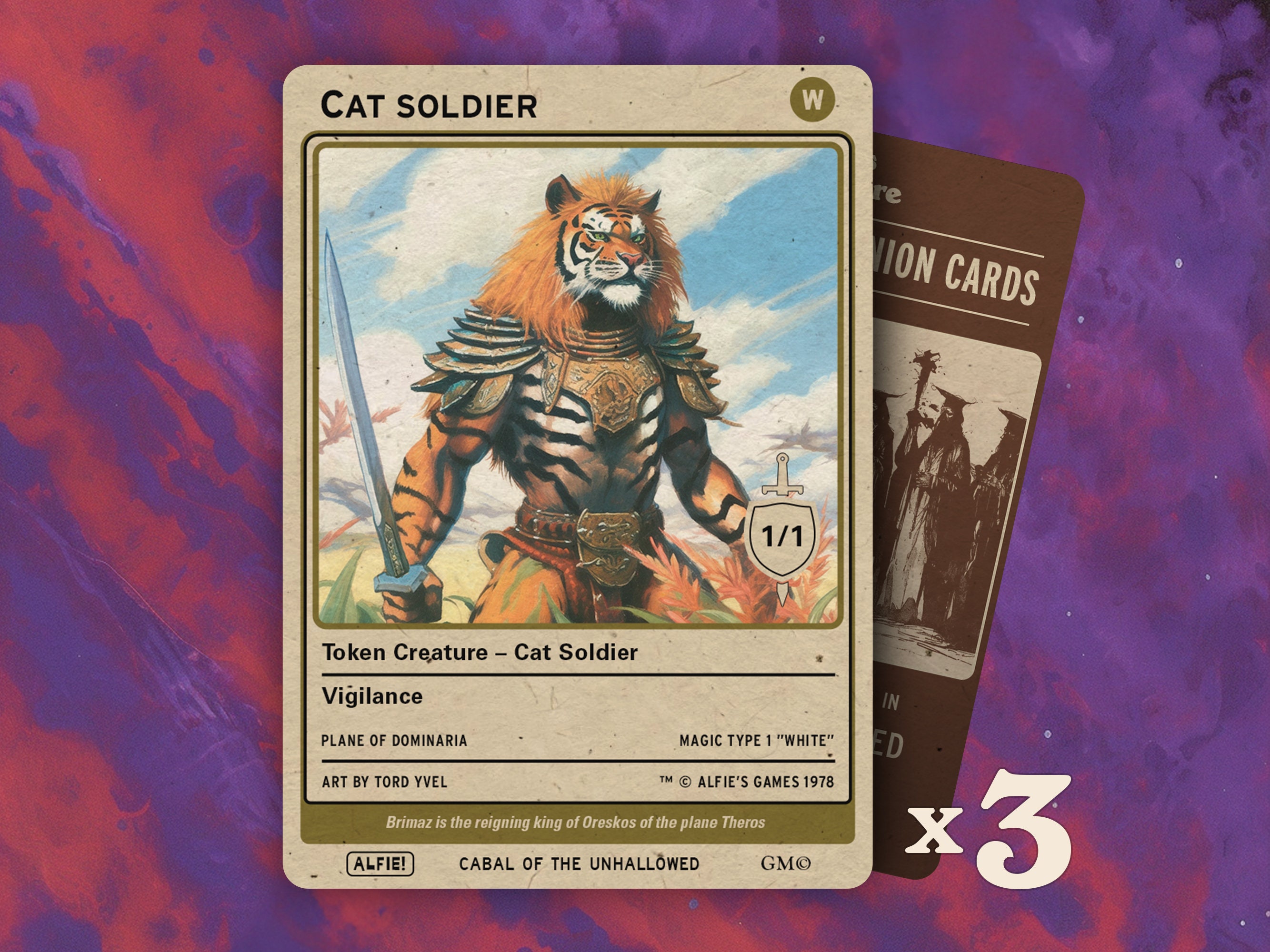 Brimaz King Of Oreskos Wallpaper