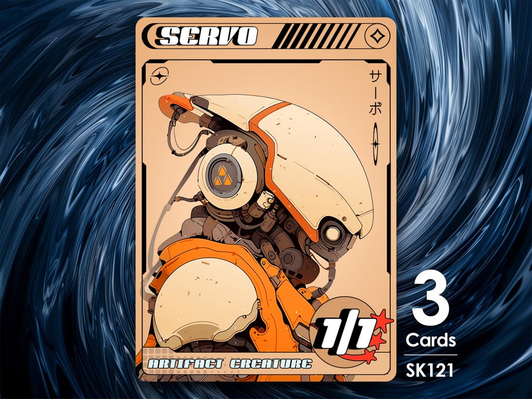 3x Servo Token for MTG - Street Clans by Alfie SK121 - Etsy