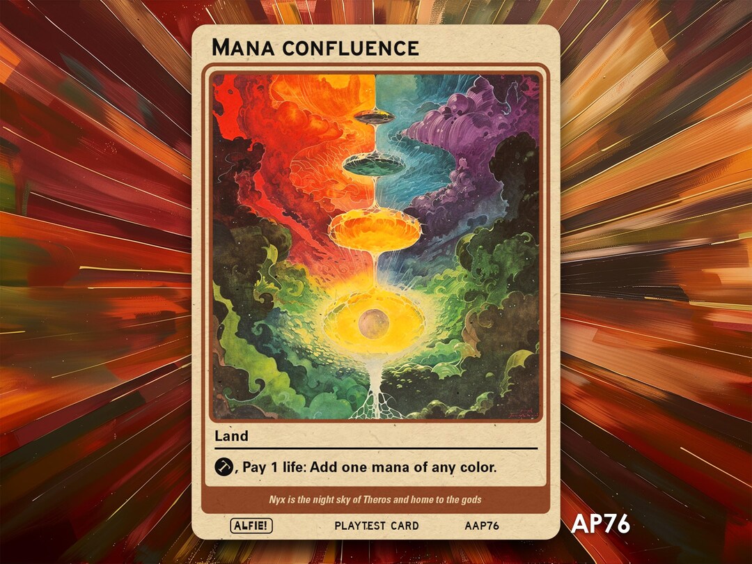 Mana Confluence MTG Proxy Alfie's Adventure AP76 - Etsy
