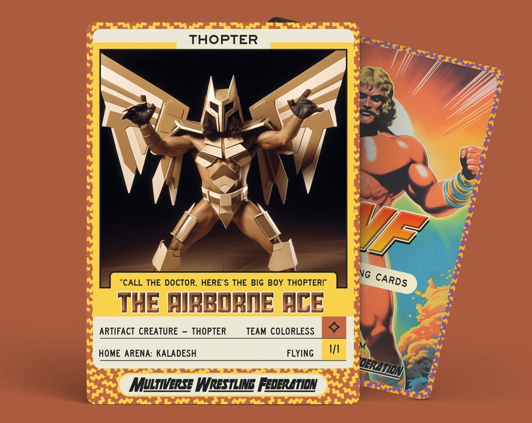 3x Thopter 1/1 Tokens for MTG Multiverse Wrestling Federation MW20 - Etsy