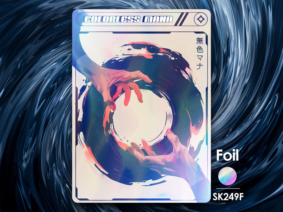 Colorless Mana Counter Foil Token for Mtg - Street Clans by Alfie ...