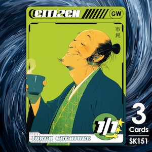 Citizen Token X3 for MTG Street Clans by Alfie SK151 - Etsy