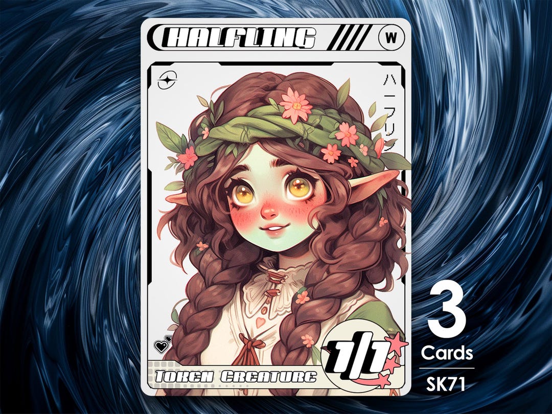 Halfling Token X3 for MTG Street Clans by Alfie SK71 - Etsy UK