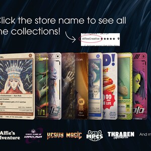 Fractal Token X3 for Mtg Street Clans by Alfie SK157 - Etsy