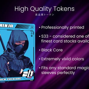 Colorless Mana Counter Token for Mtg - Street Clans by Alfie SK249 - Etsy