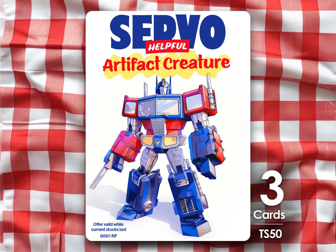 Servo Token X3 for Mtg - Thraben Supermarket by Alfie - TS50 - Etsy