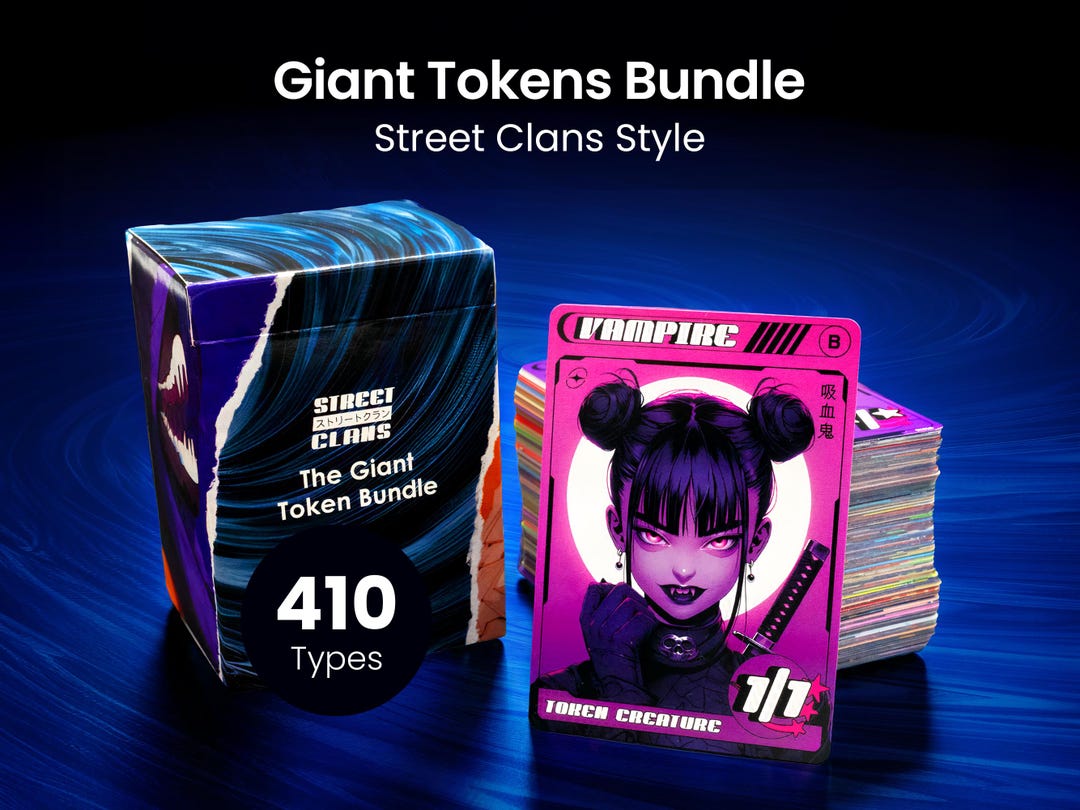 Giant Clans EDH Token Bundle 410 Token Types - Alfie's Adventure - Etsy UK