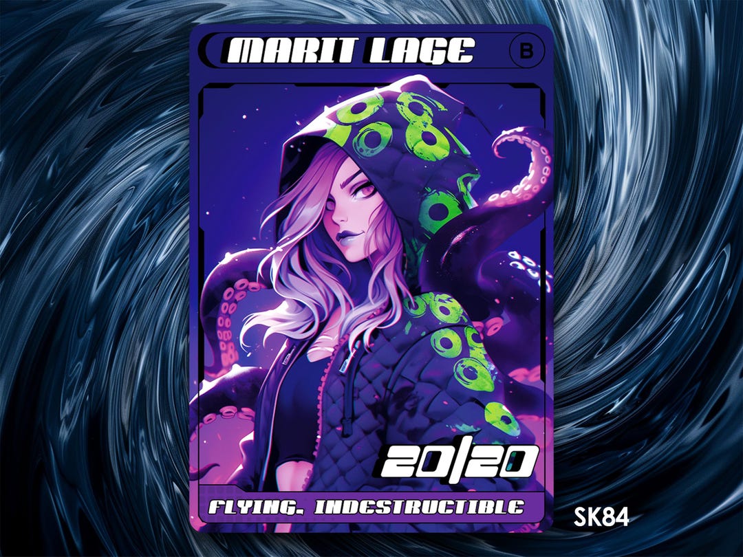 Marit Lage Token for Mtg - Street Clans by Alfie SK84 - Etsy