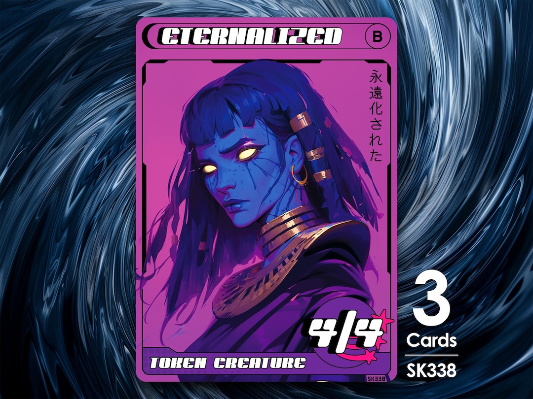 Eternalized Token X3 for Mtg Street Clans by Alfie SK338 - Etsy
