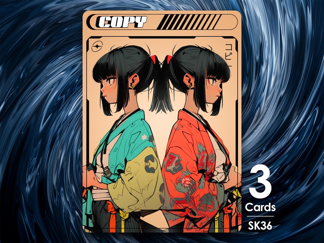 Copy Token X3 for MTG - Street Clans by Alfie SK36 - Etsy