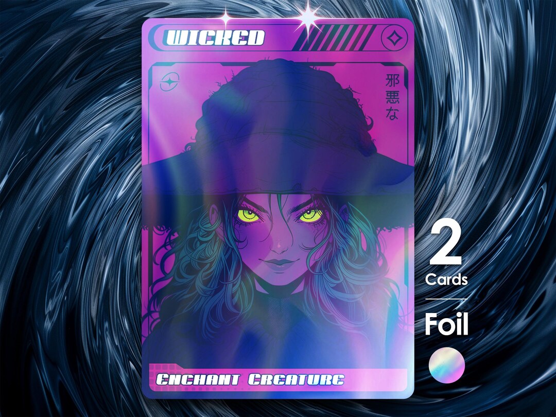 Wicked Role Foil Tokens X2 for Magic Street Clans of Kamigawa SK129F - Etsy