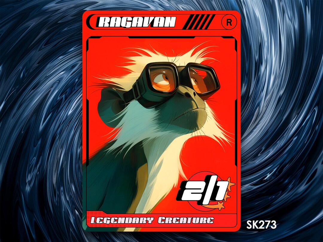 Ragavan Token for Mtg - Street Clans - SK273 - Etsy