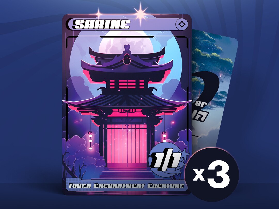 Shrine Token for Magic Street Clans of Kamigawa SK97 - Etsy