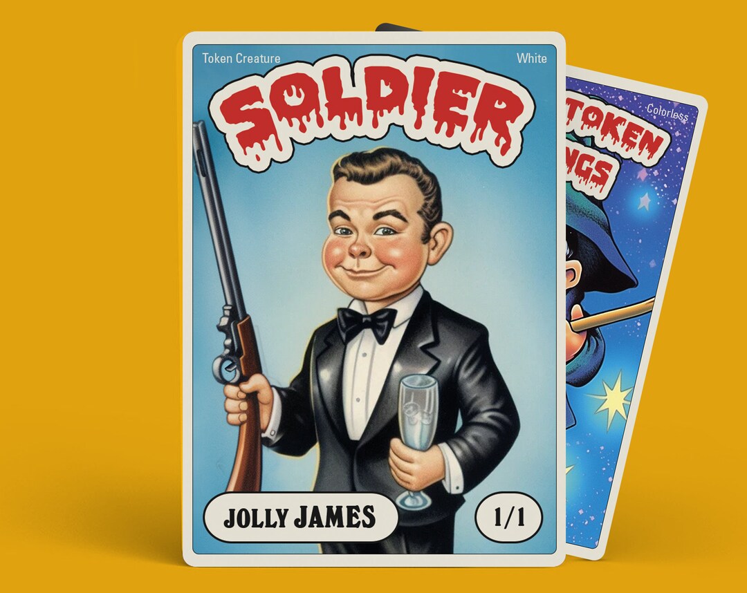 Soldier Token 1/1 X3 for Magic Garbage Token Younglings GK12 - Etsy