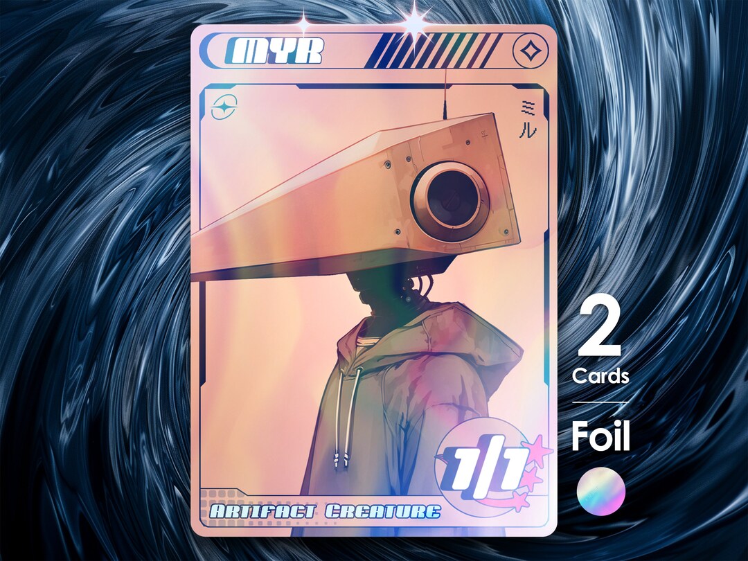 Myr Foil Token X2 for Magic Mtg Street Clans SK152F - Etsy Australia