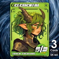 Mtg Rock Token for Toggo Alternative Art // Choose the Art! - for EDH ...
