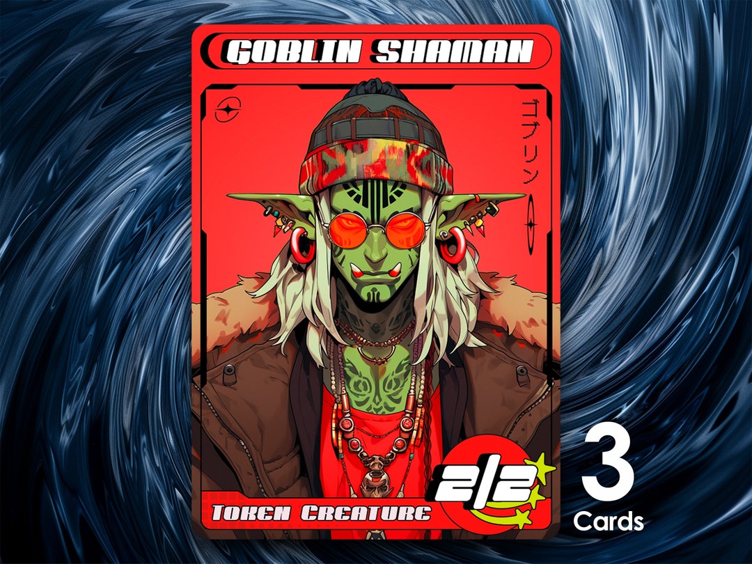 Goblin Shaman Token 2/2 X3 for Magic Street Clans of Kamigawa SK69 - Etsy